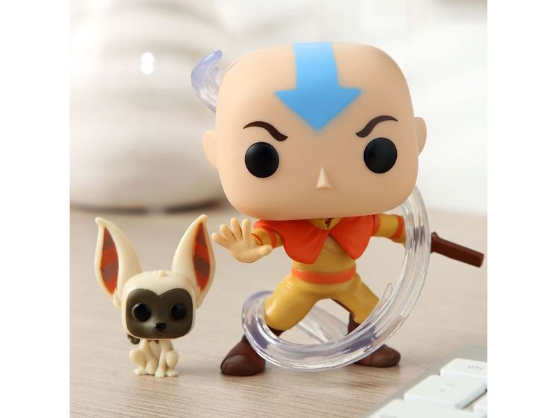 Pop Buddy Avatar Aang W Momo