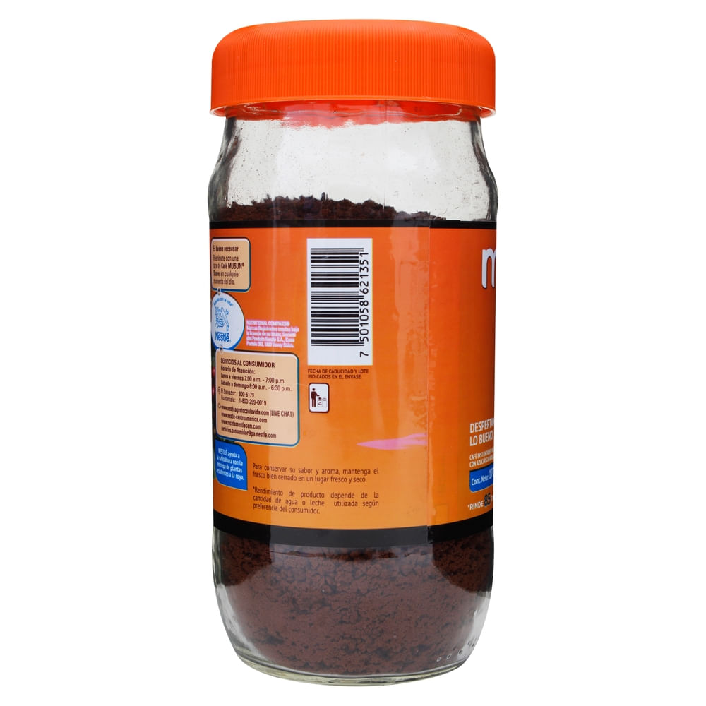 Comprar MUSUN® Suave Café Instantáneo Frasco 170g | Walmart Guatemala ...