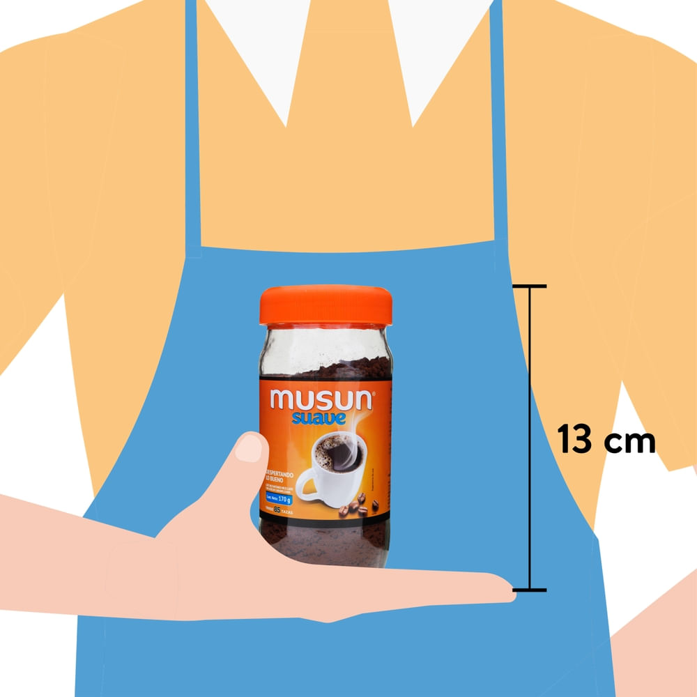 Comprar MUSUN® Suave Café Instantáneo Frasco 170g | Walmart Guatemala ...
