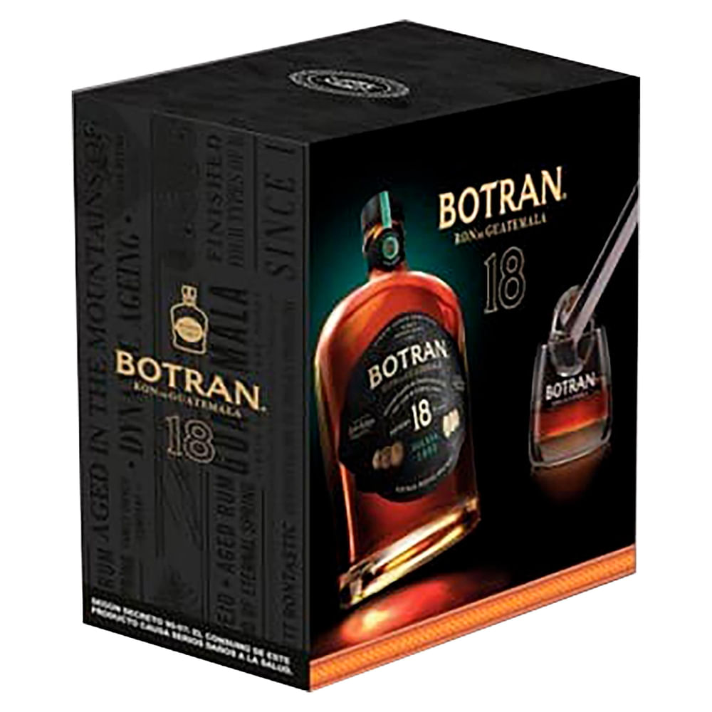 Comprar Ron Botran, 18 más vaso-750ml | Walmart Guatemala - Walmart ...