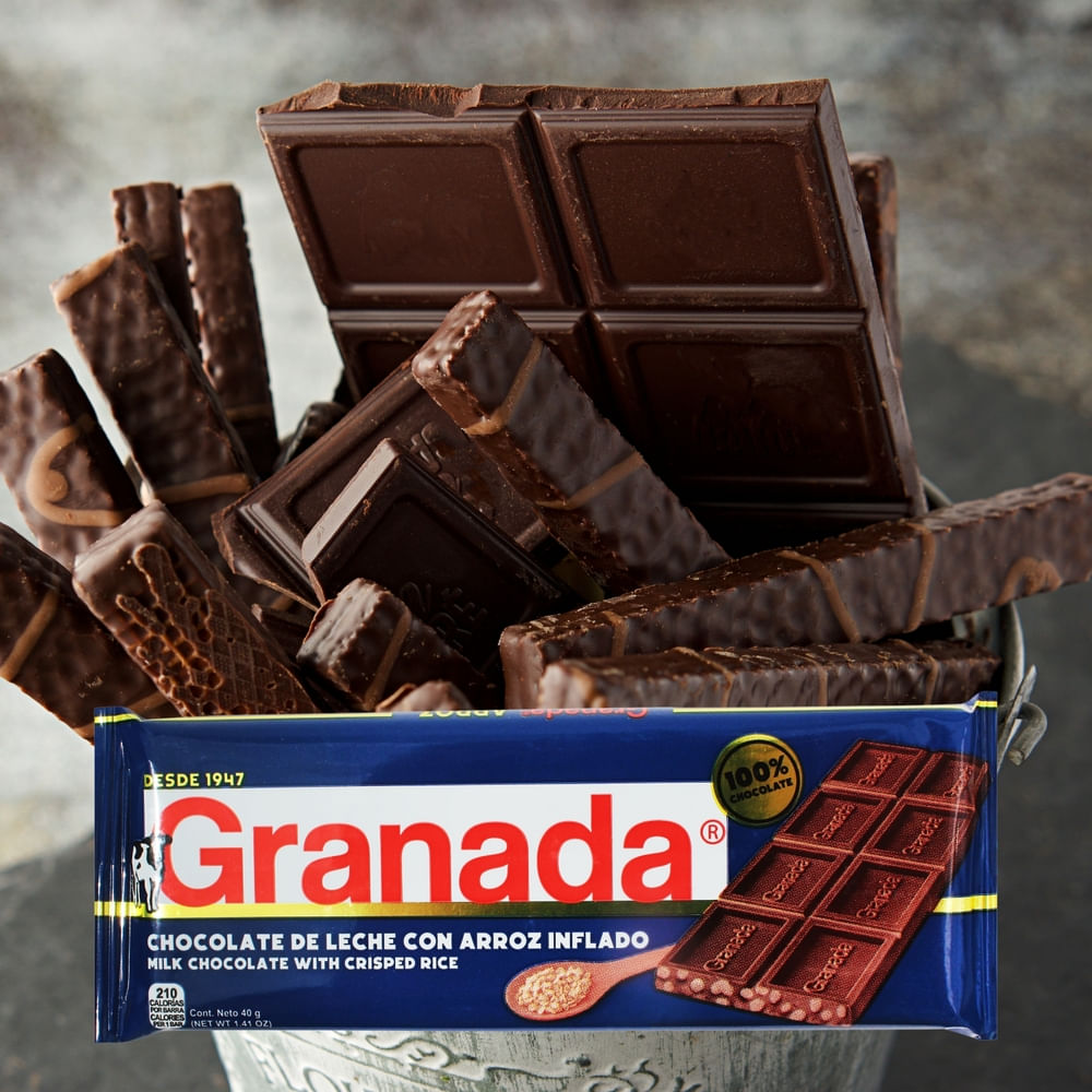 Comprar Chocolate Granada Tableta Arroz - 40 g | Walmart Guatemala ...
