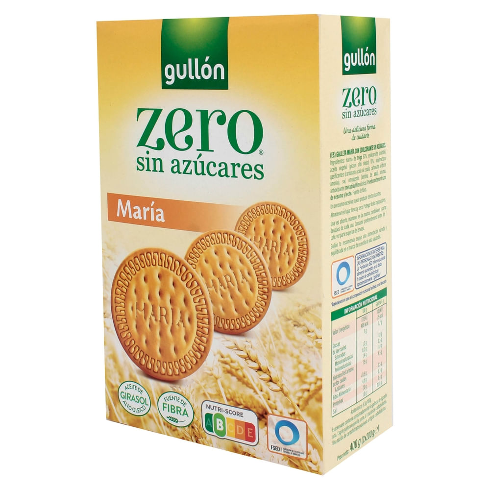 Comprar Galleta Maria Gullon, Sin Azúcar -400g | Walmart Guatemala ...