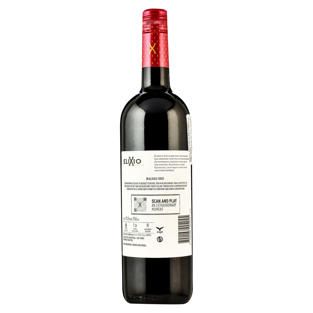 Comprar Elixio Malbec 750ml | Walmart Guatemala