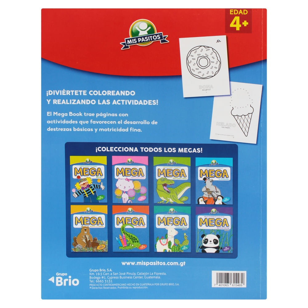 Comprar Libro Mis Pasitos Mega Book 2 | Walmart Guatemala - Maxi Despensa | Guatemala