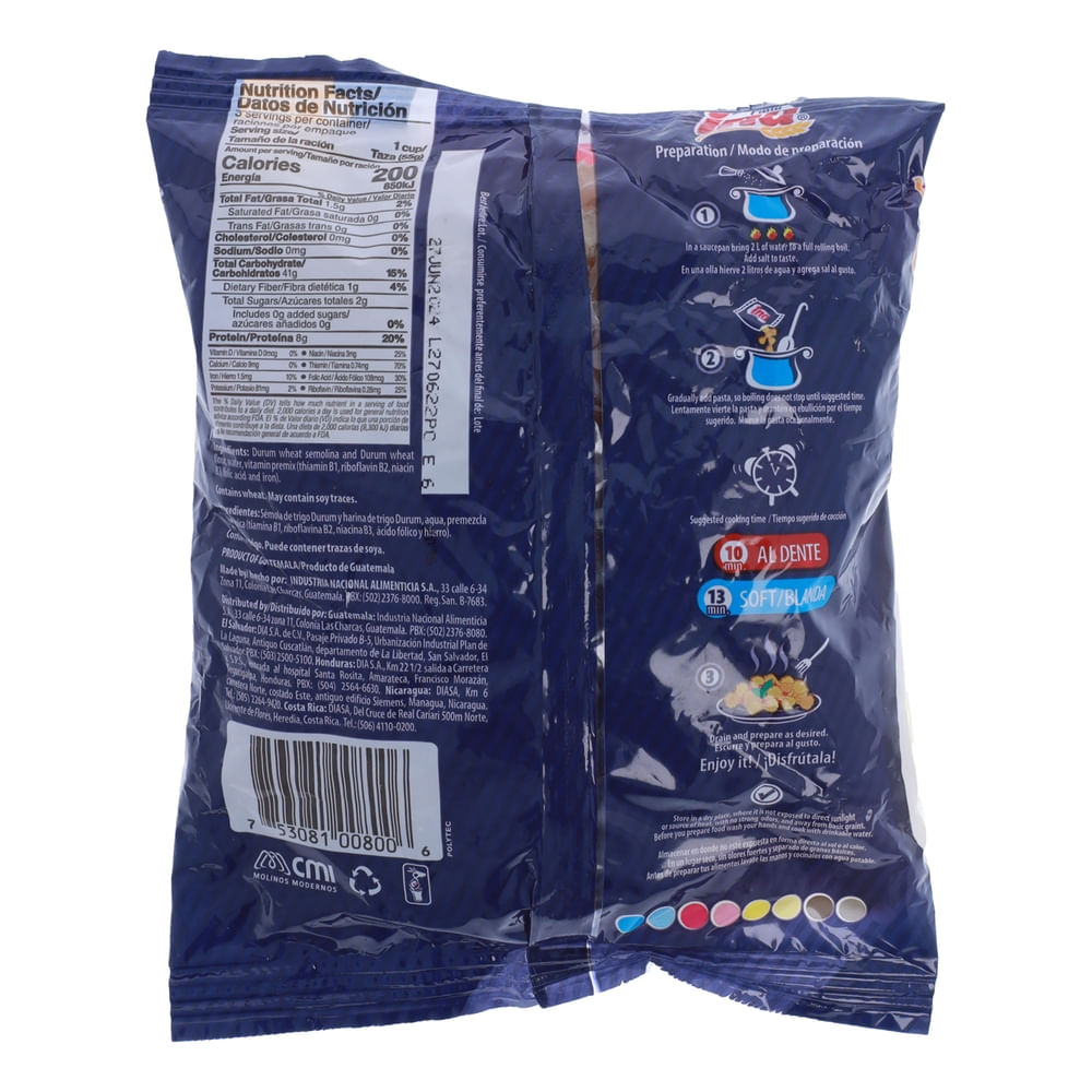 Comprar Pasta Corta Ina Corbaton - 150 g | Walmart Guatemala - Paiz ...