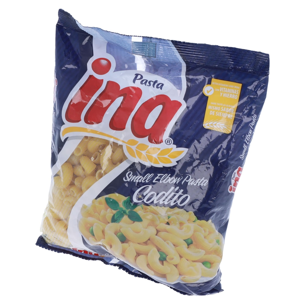Comprar Pasta Corta Ina Codito Mediano - 200 g | Walmart Guatemala ...