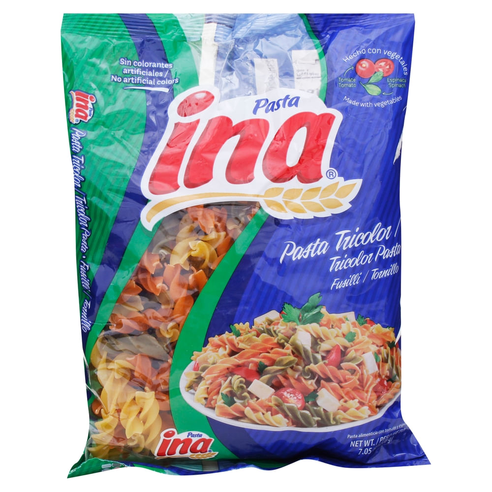 Pasta Ina Tornillo Tricol - 200 g - Walmart | Guatemala