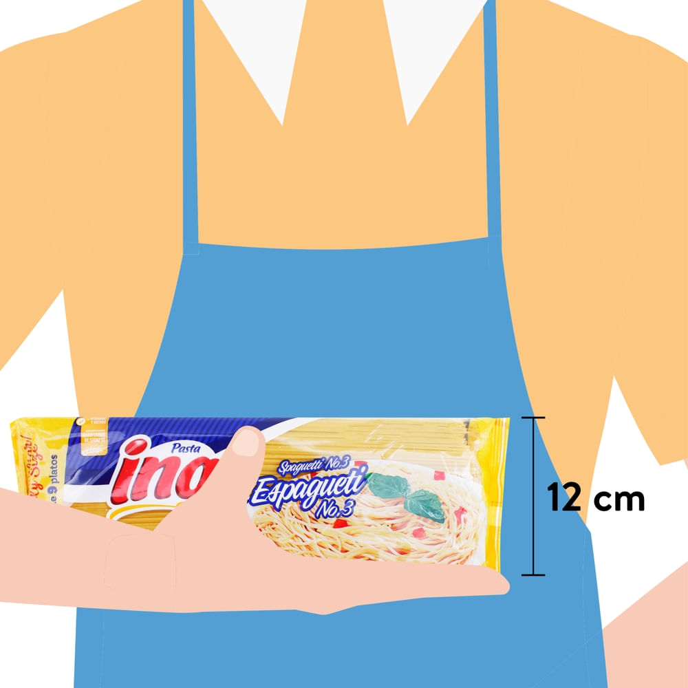 Comprar Pasta Larga Ina Espagueti N3 - 500 g | Walmart Guatemala - Maxi ...