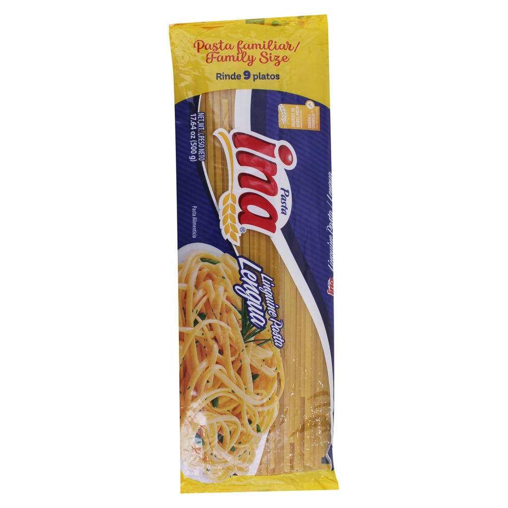Comprar Pasta Ina Larga Linguini - 500 g | Walmart Guatemala - Maxi ...