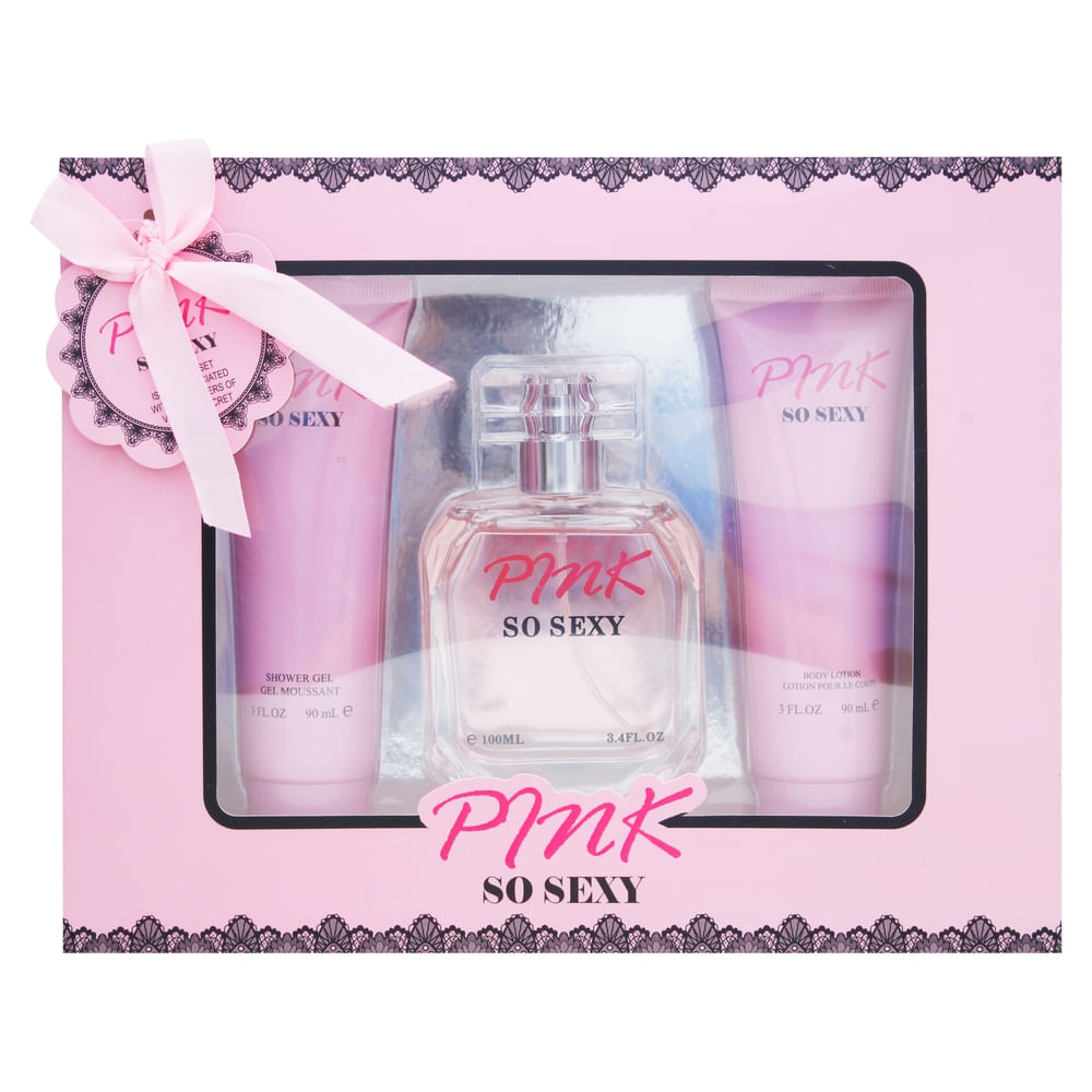 Comprar Estuche Pink So Sexy Para Dama 100ml Walmart Guatemala
