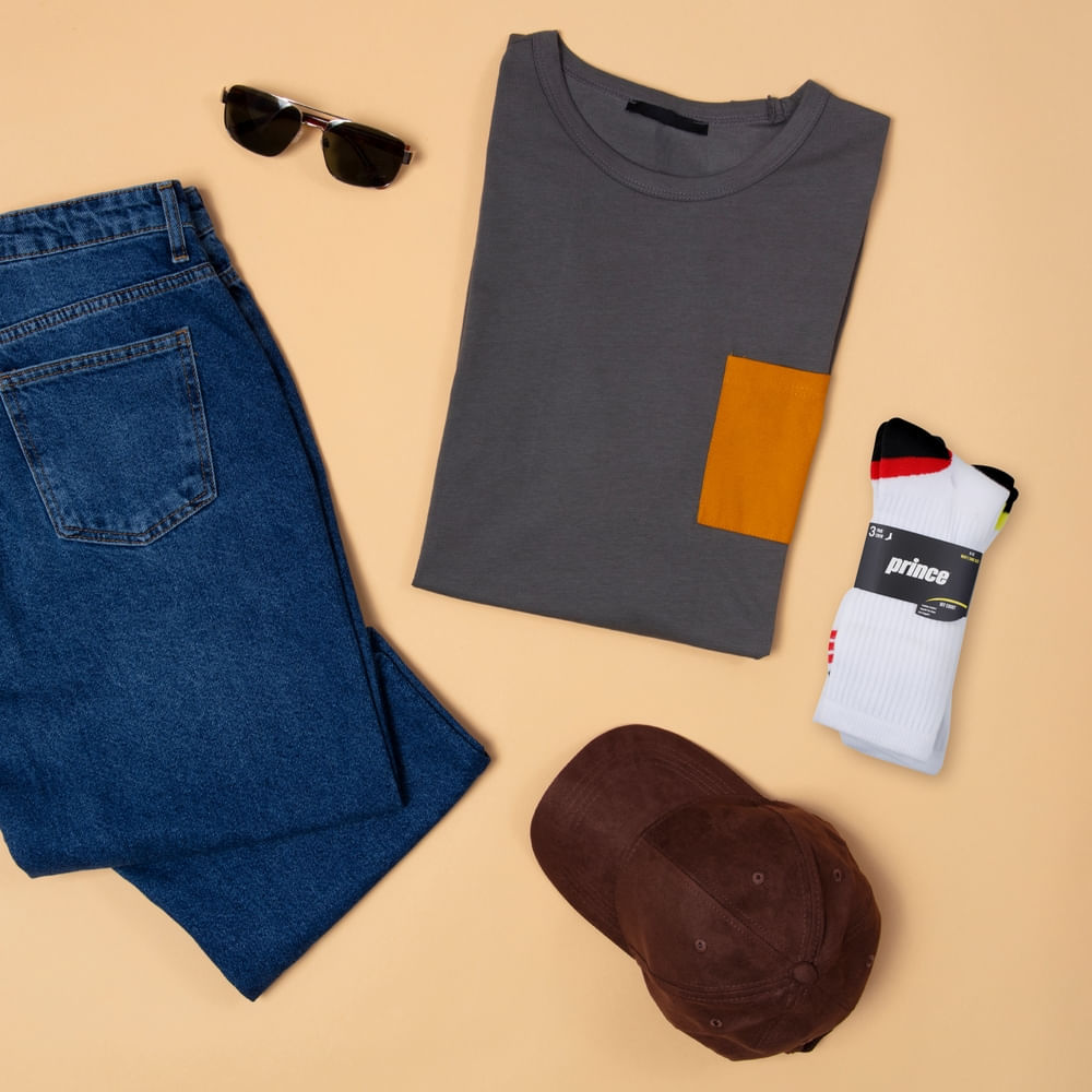 Prince Crew Mens7 White 3P