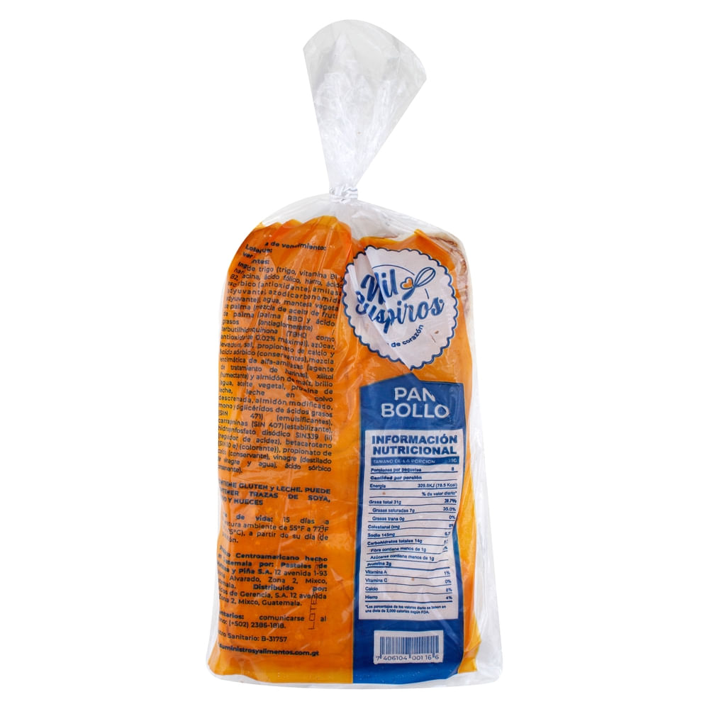 Comprar Pan Bollo De Leche Mil Sispiros 8pk | Walmart Guatemala