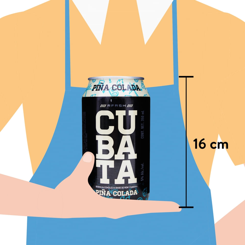 Comprar Cubata Pina Colada Lata 350ml | Walmart Guatemala