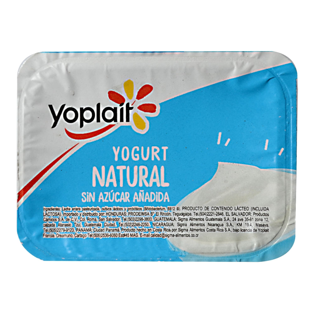 Comprar Yogurt Yoplait Batido Natural - 125 g | Walmart Guatemala ...