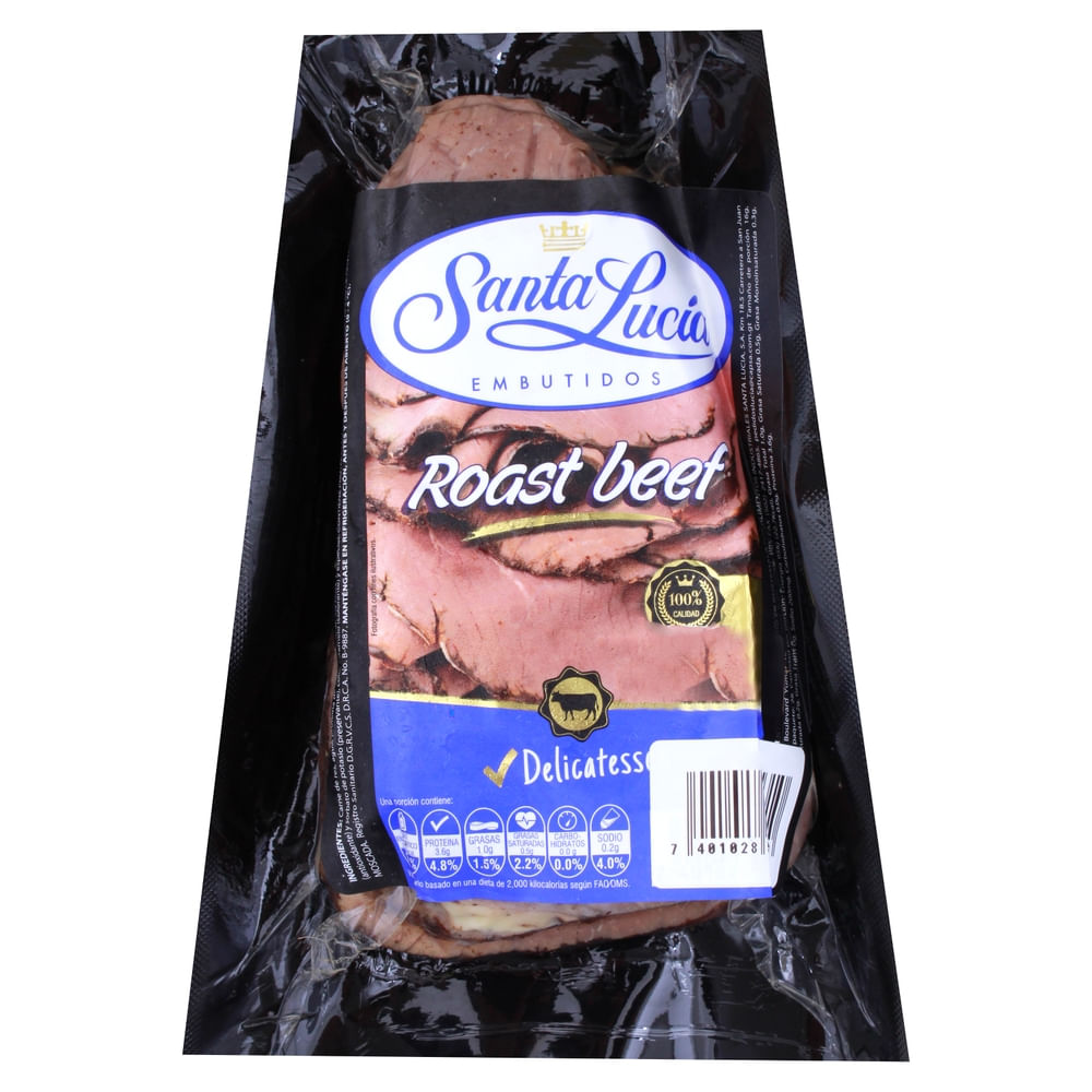 Comprar Jamón De Res Roast Beff Santa Lucía - Lb | Walmart Guatemala ...