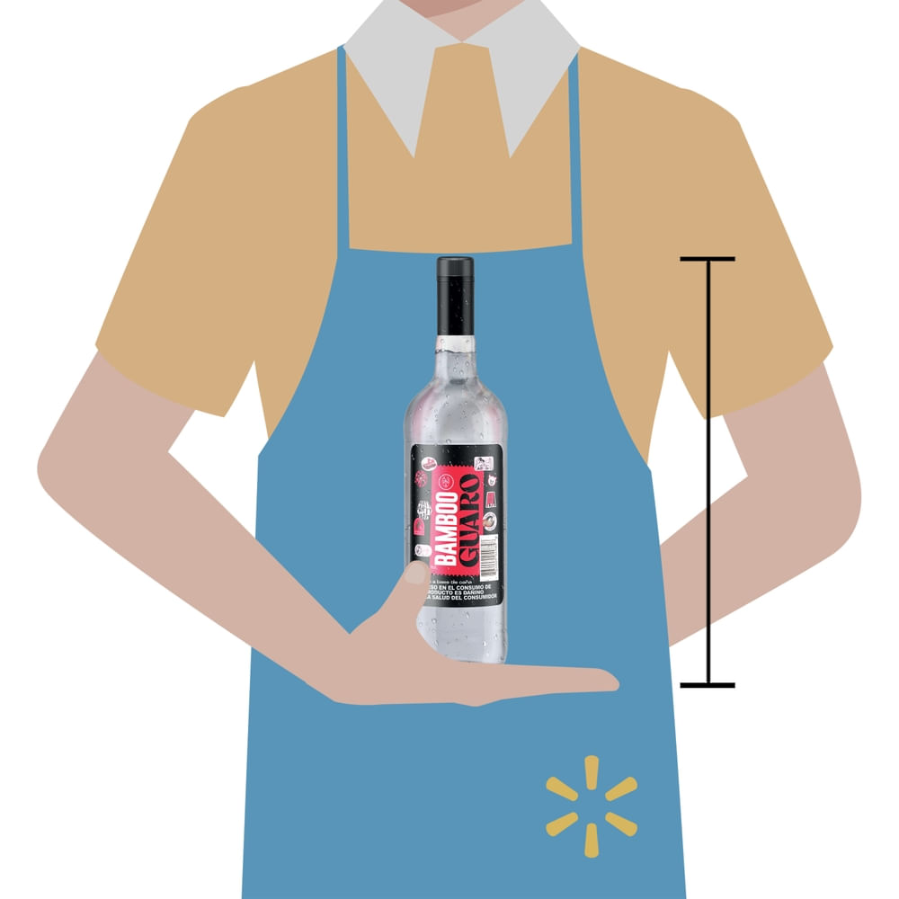 Comprar Guaro Bamboo 30% Alcohol Botella - 990ml | Walmart Guatemala ...