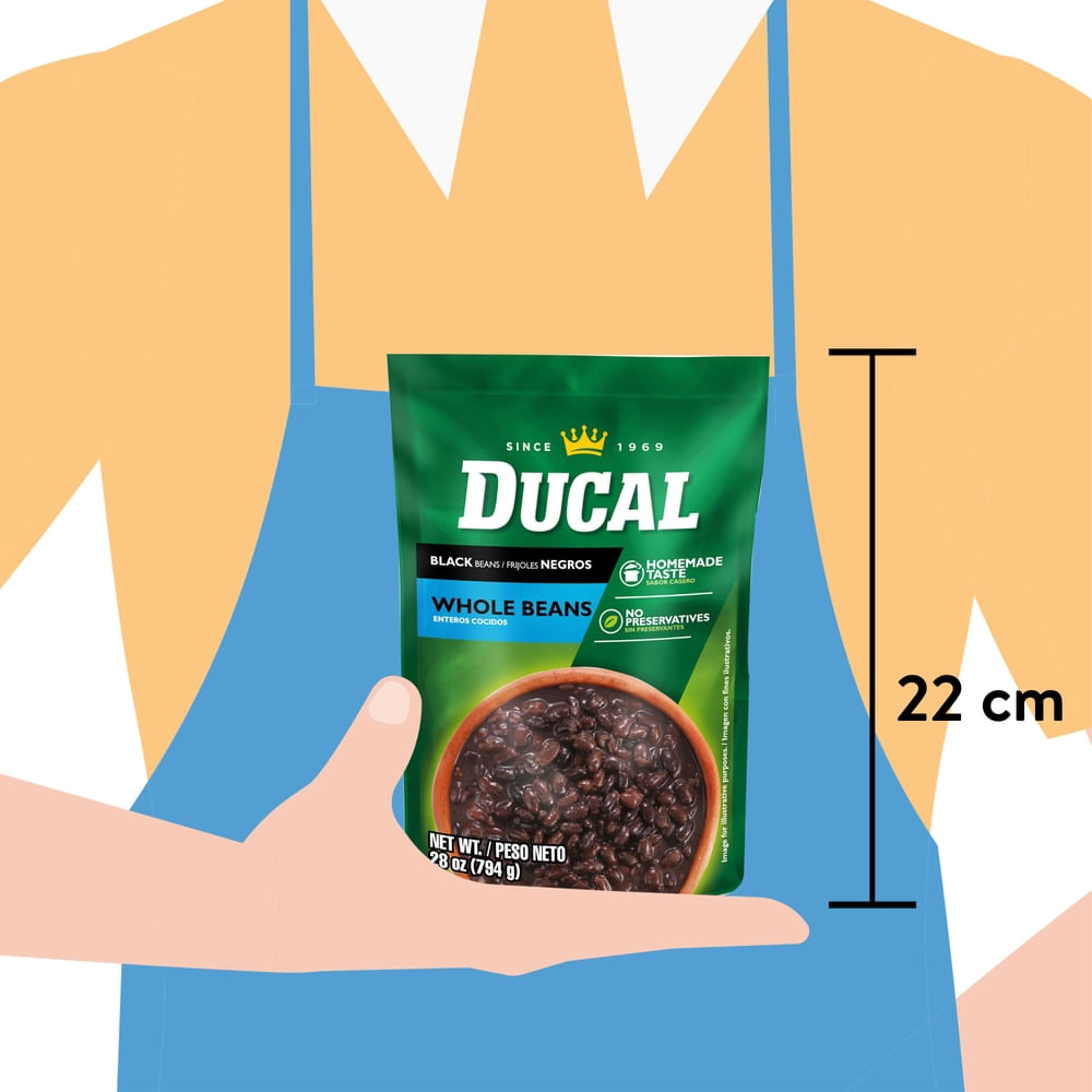 Comprar Frijol negro Ducal entero - 794 g | Walmart Guatemala - Paiz ...