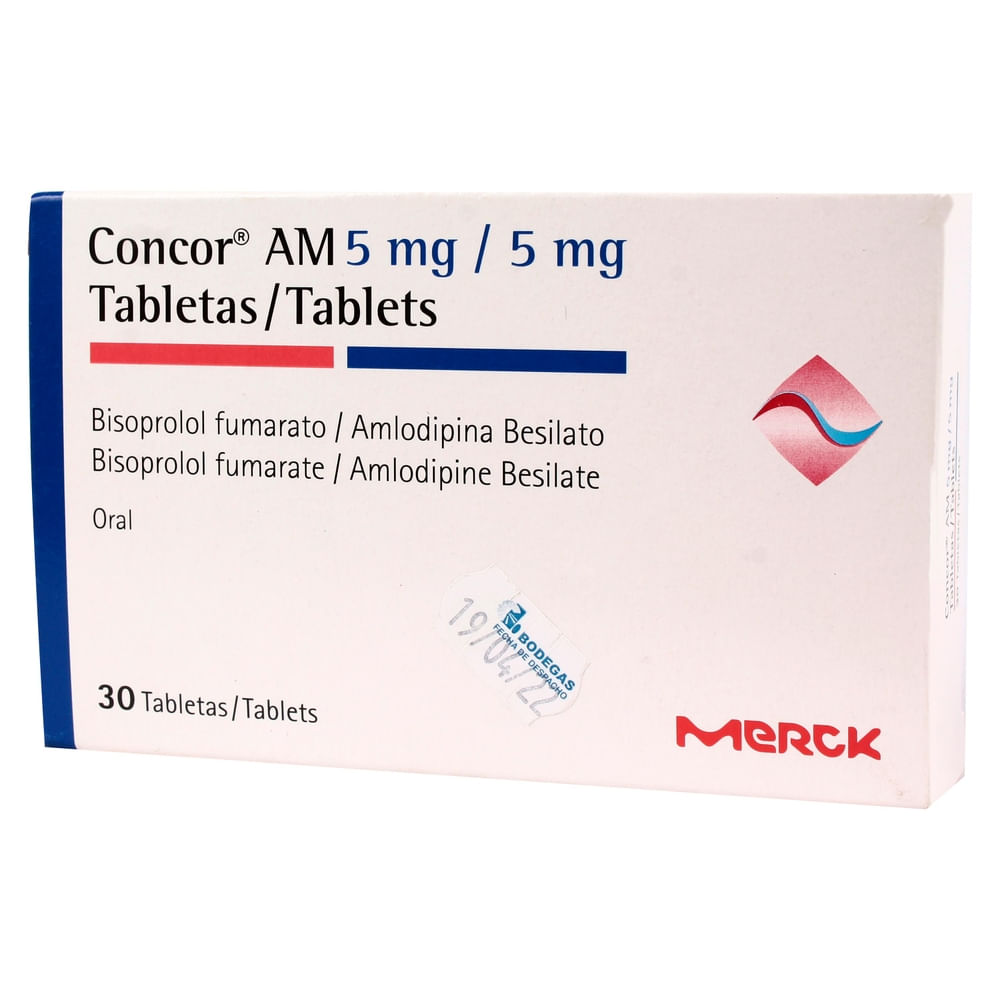 Comprar Concor Am 5/5 Mg 30 Tabletas | Walmart Guatemala - Walmart ...