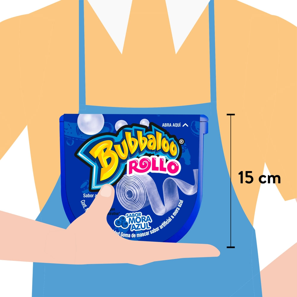 Comprar Chicle Bubbaloo rollo mora - 56 g | Walmart Guatemala - Maxi ...