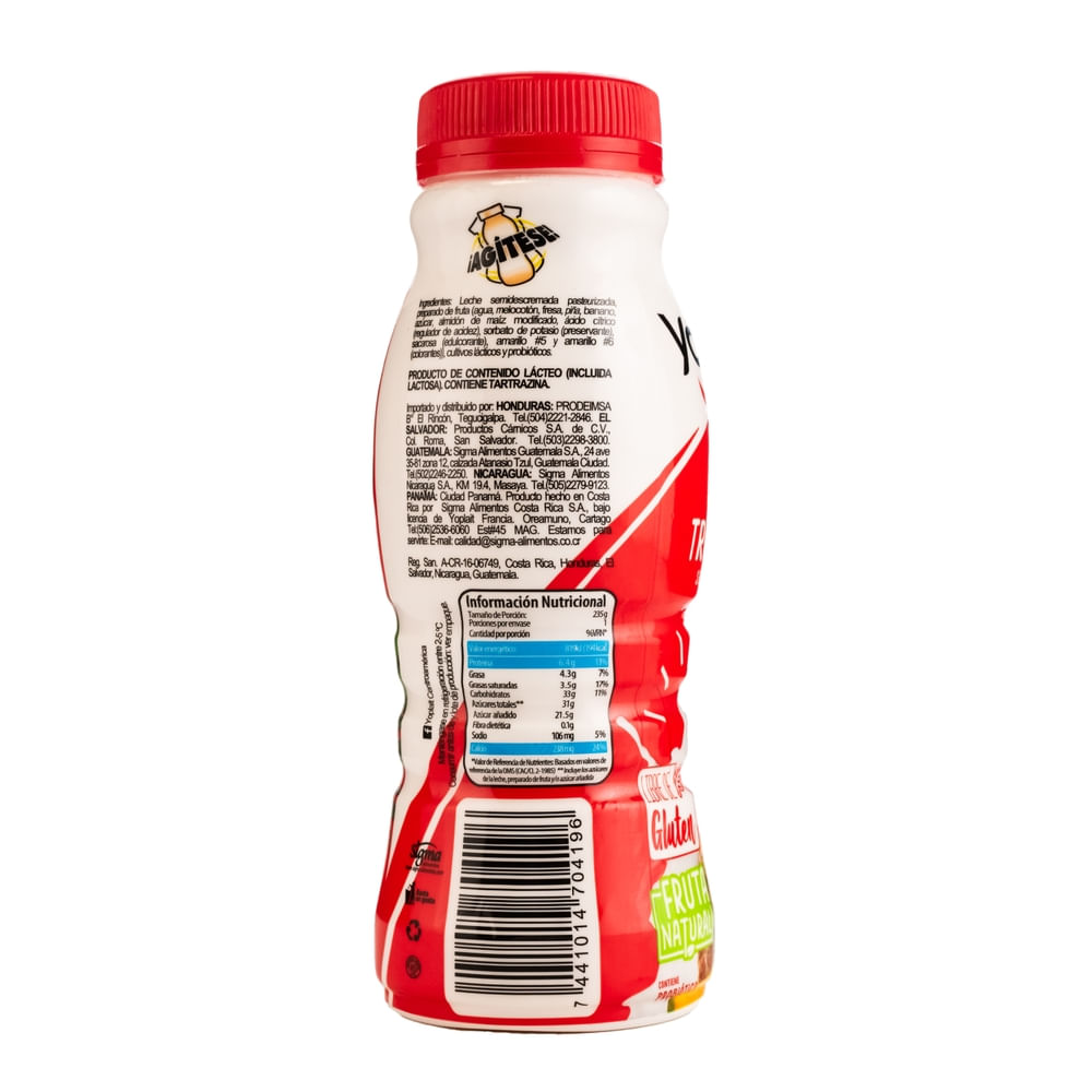 Comprar Yogurt Yoplait Semidescremado Con Frutas Tropicales - 235 g ...
