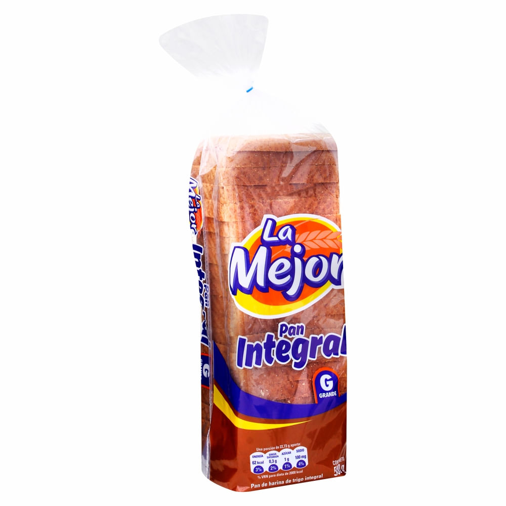 Comprar Pan La Mejor Sándwich Integral - 500 g | Walmart Guatemala