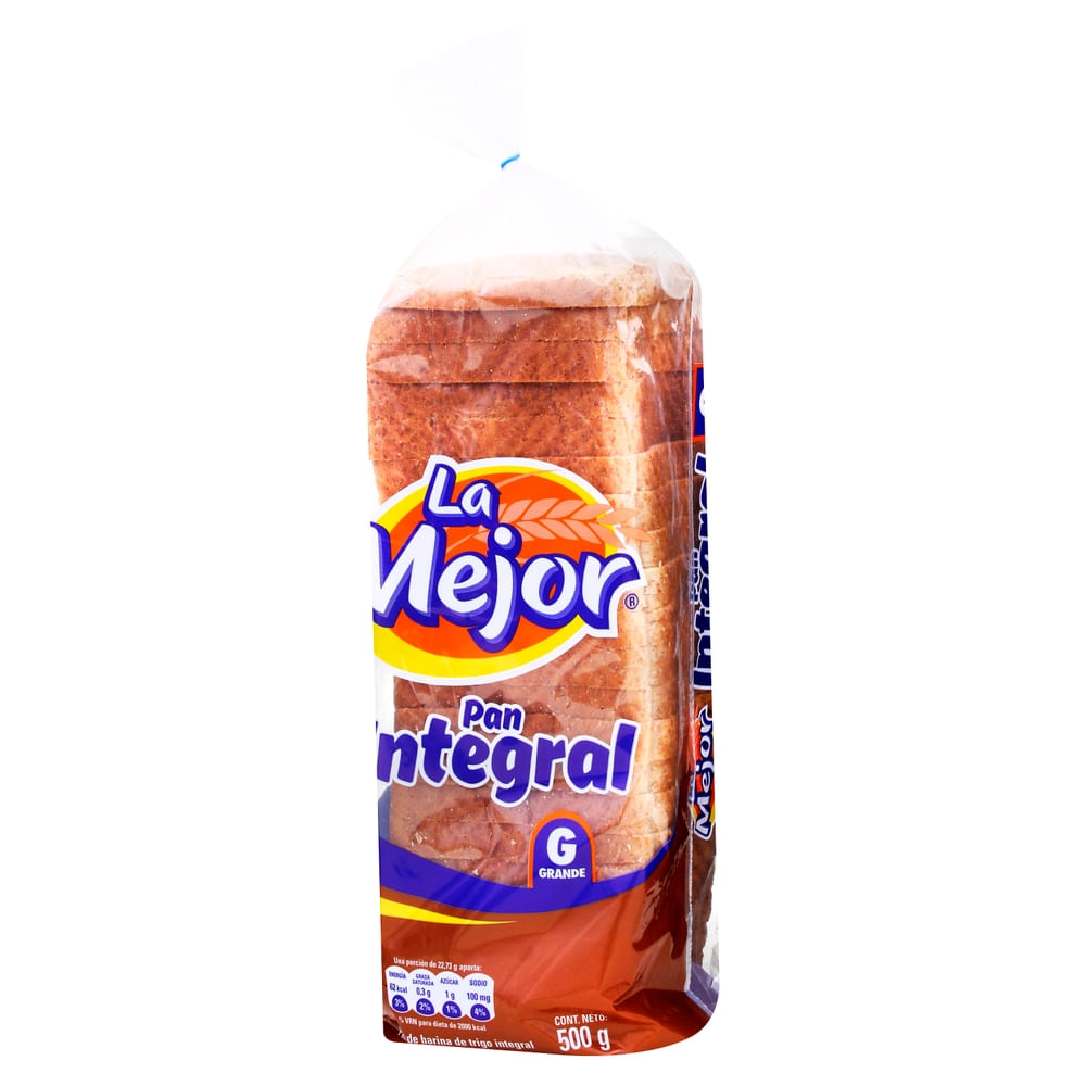 Comprar Pan La Mejor Sándwich Integral - 500 g | Walmart Guatemala ...