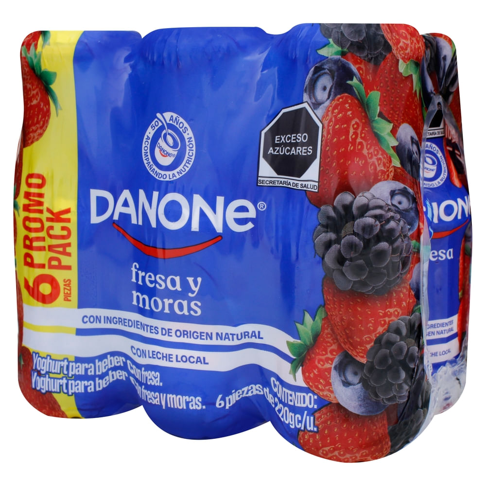 Comprar Yogurt Danone Fresa Fresamora Pack - 1320 g | Walmart Guatemala ...