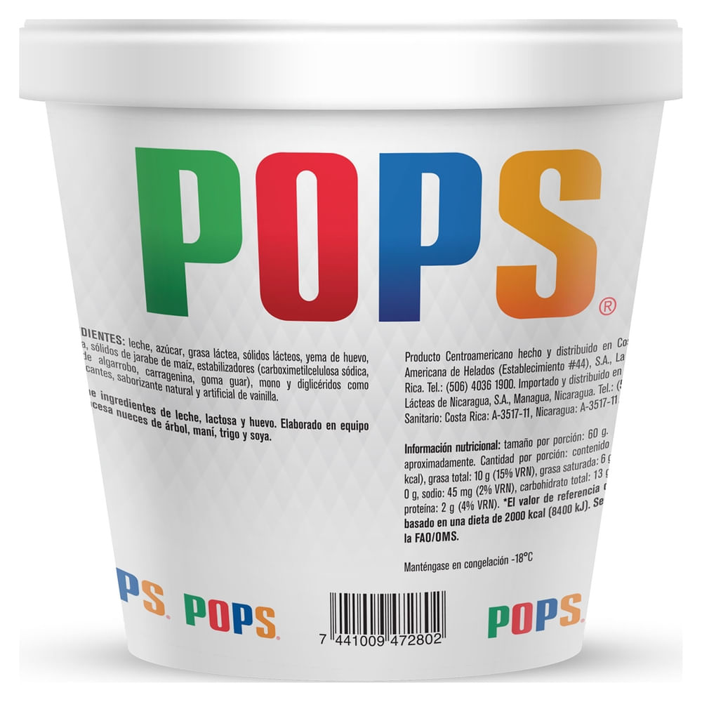 Comprar Helado Pops Vainilla - 1072 g | Walmart Walmart Guatemala