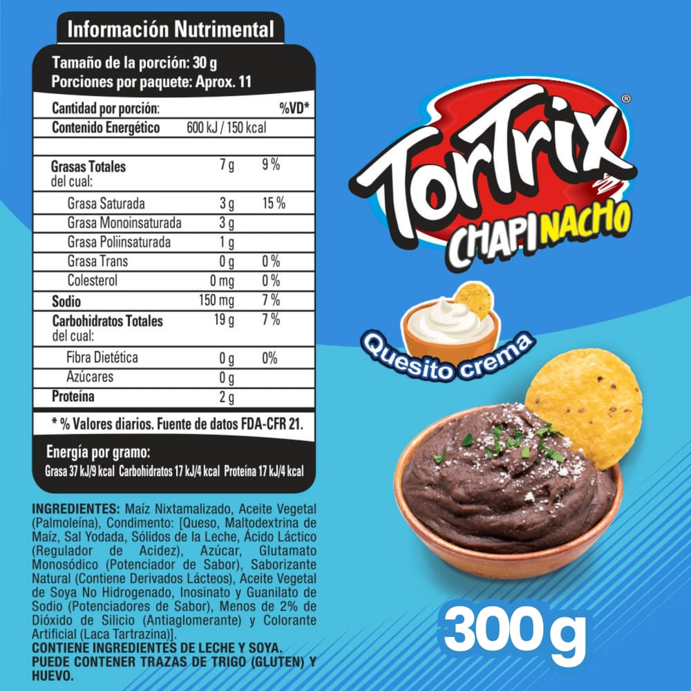 Comprar Snack Tortrix Chapinacho Quesito Crema - 300 g | Walmart ...