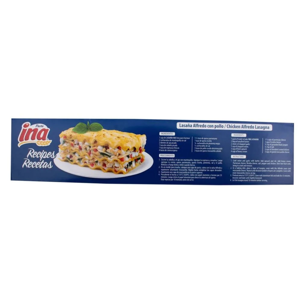 Comprar Pasta Espagueti Ina Lasagna Lisa - 400 g | Walmart Guatemala ...