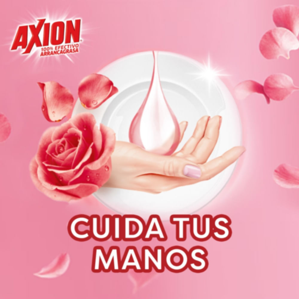 Comprar Lavaplatos líquido Axion agua de rosa pasta - 750 ml | Walmart ...