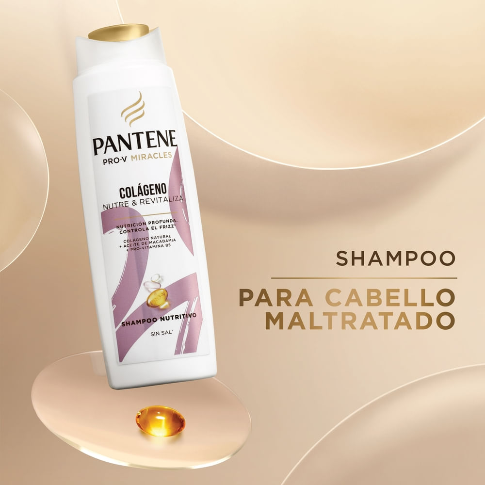 Comprar Shampoo Pantene Pro-V Miracles Colágeno Nutre & Revitaliza ...