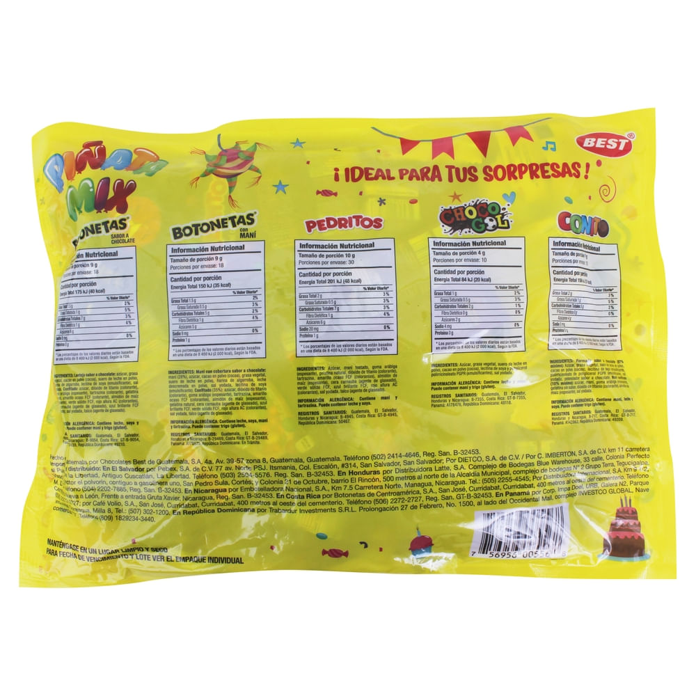 Comprar Piñata mix Best surtidos - 734 g | Walmart Guatemala - Maxi ...