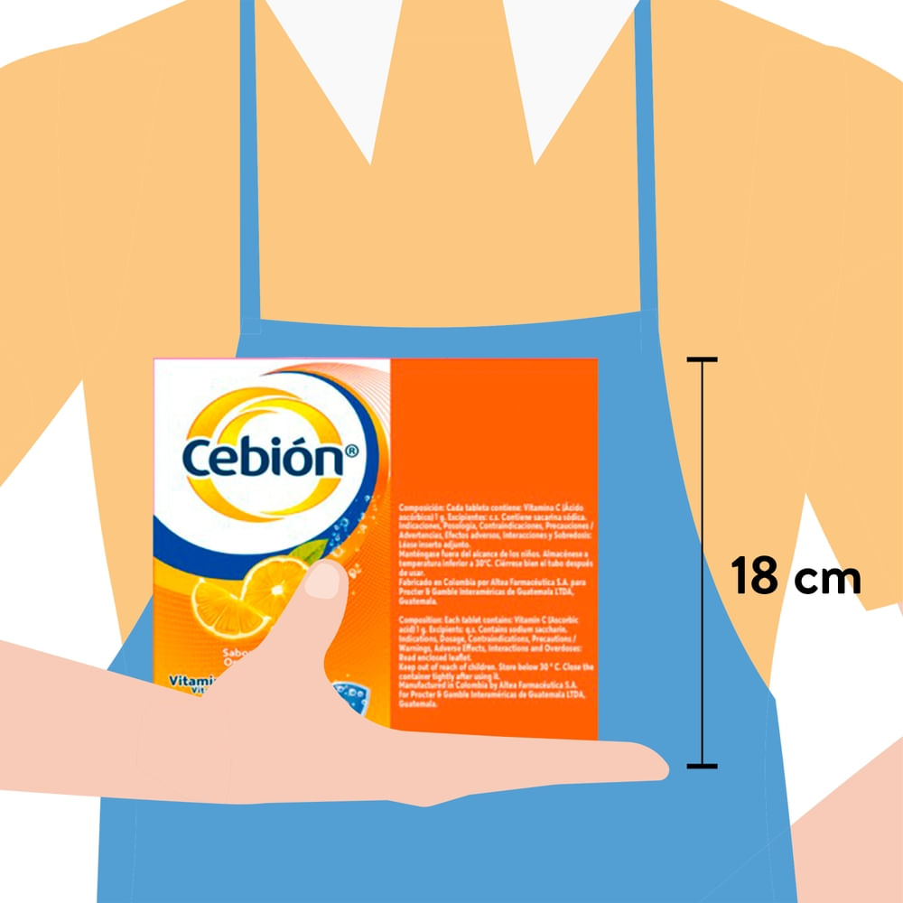 Cebion Effe Tab Orange Tube Gua 10 Ea