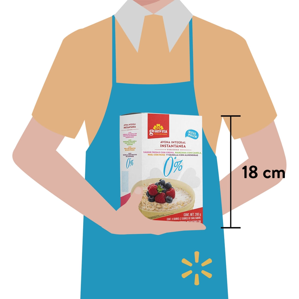 Comprar Avena Inst 0 Granv Sab Varia - 280 g | Walmart Guatemala ...