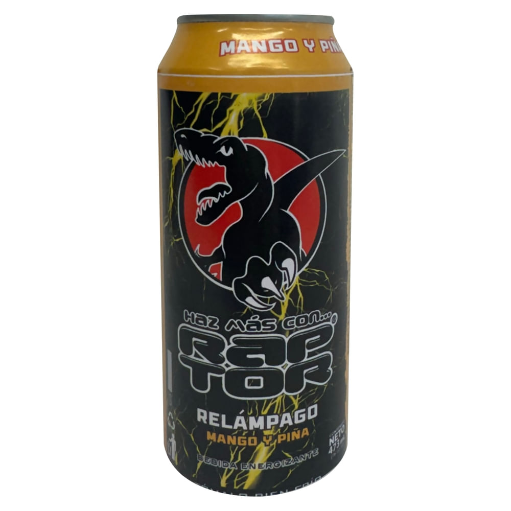 Raptor Beb Ener Rela Mango Pina L 473ml - Maxi Despensa | Guatemala
