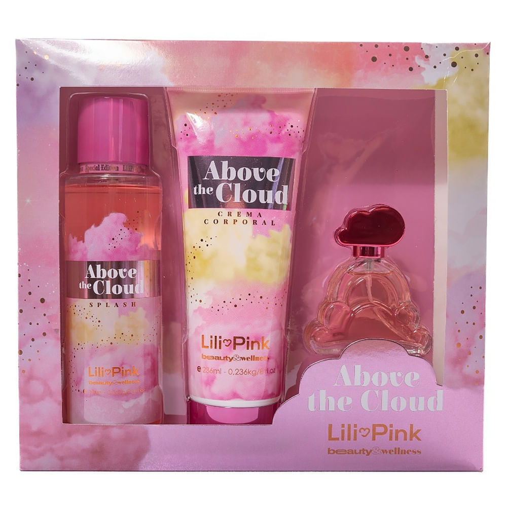 Kit Lili Pink Above The Cloud 3 pack -516 ml - Walmart | Guatemala