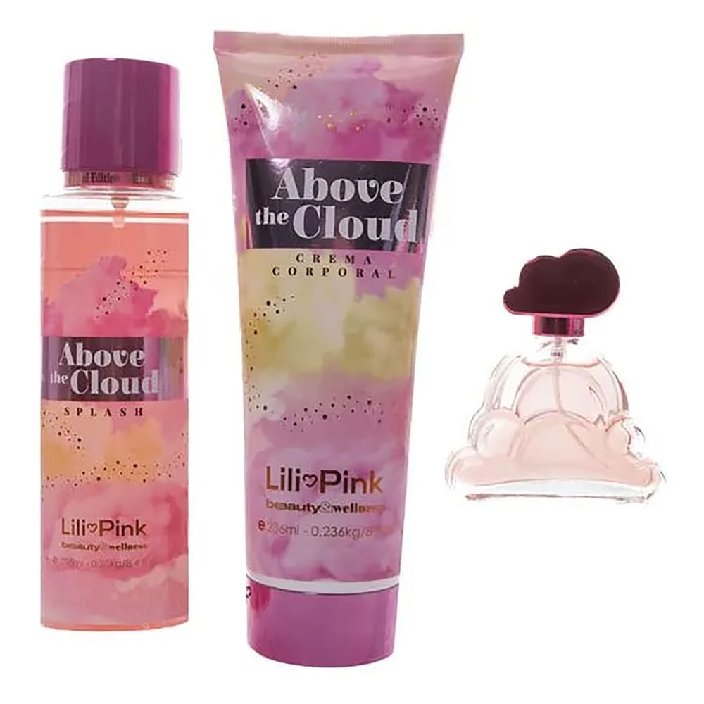 Kit Lili Pink Above The Cloud 3 pack -516 ml - Walmart | Guatemala