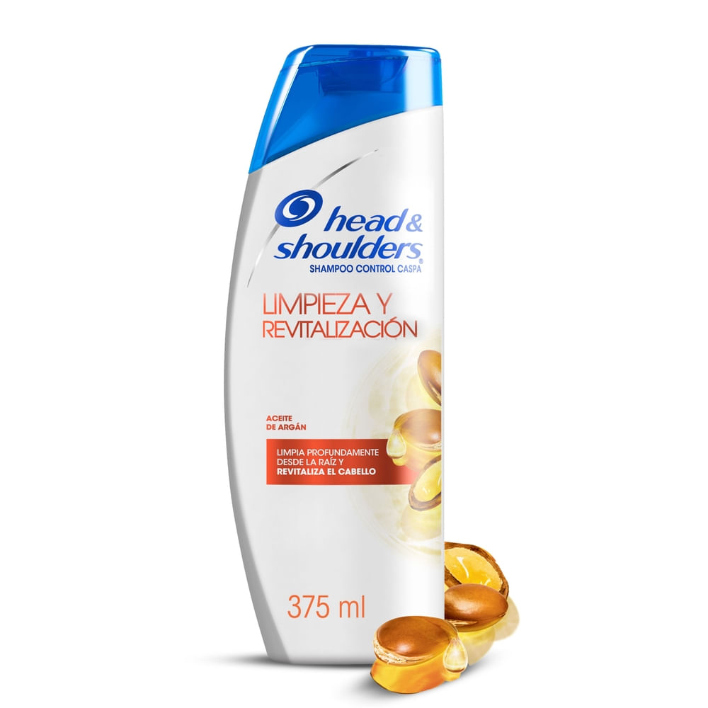 Comprar Shampoo Head & Shoulders Aceite De Argán Limpieza Y ...
