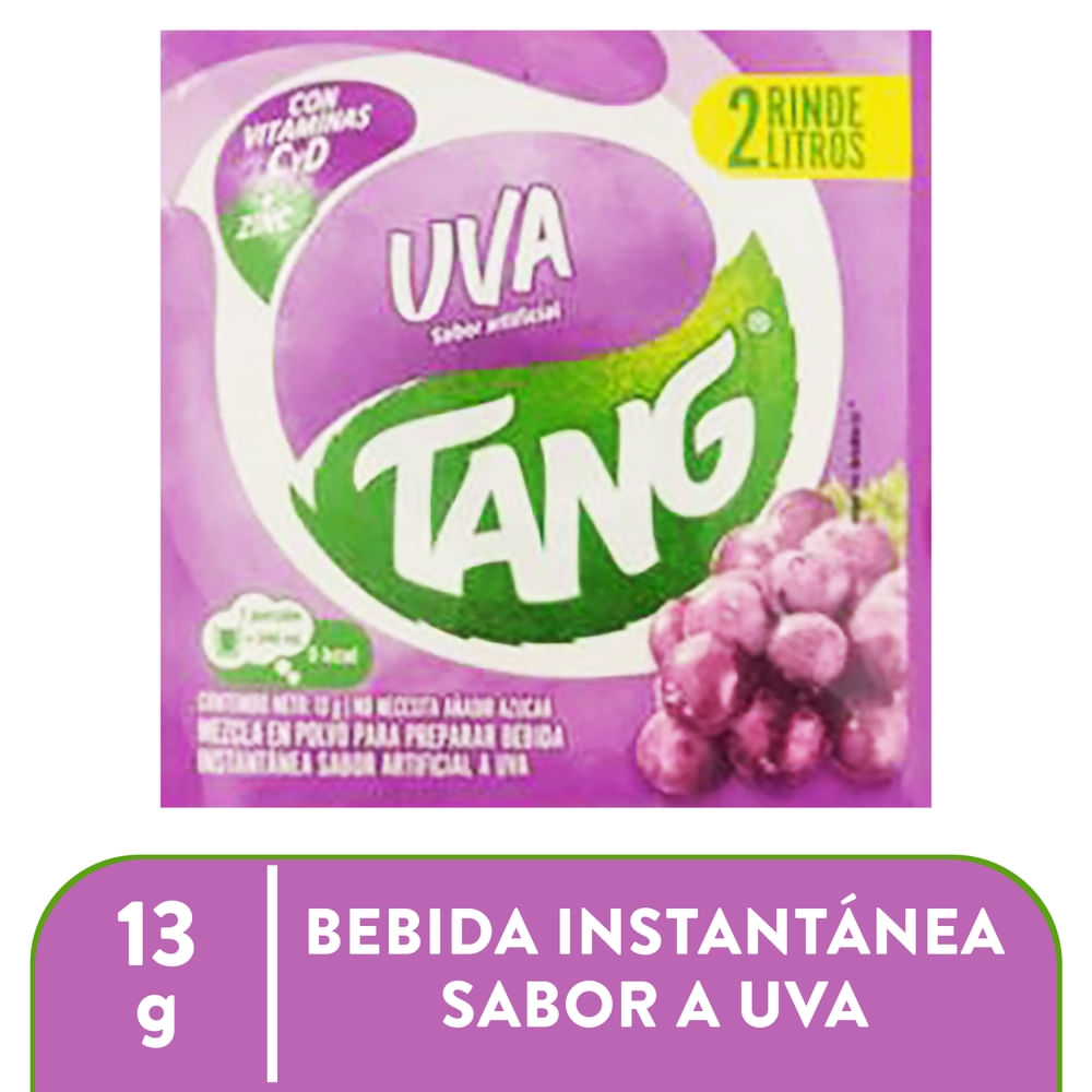 Comprar Bebida Tang En Polvo Uva - 13 g | Walmart Guatemala - Walmart ...