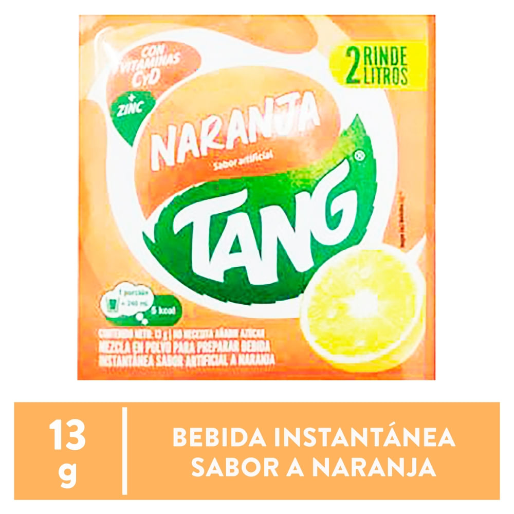 Comprar Bebida en polvo Tang de naranja - 13 g | Walmart Guatemala ...