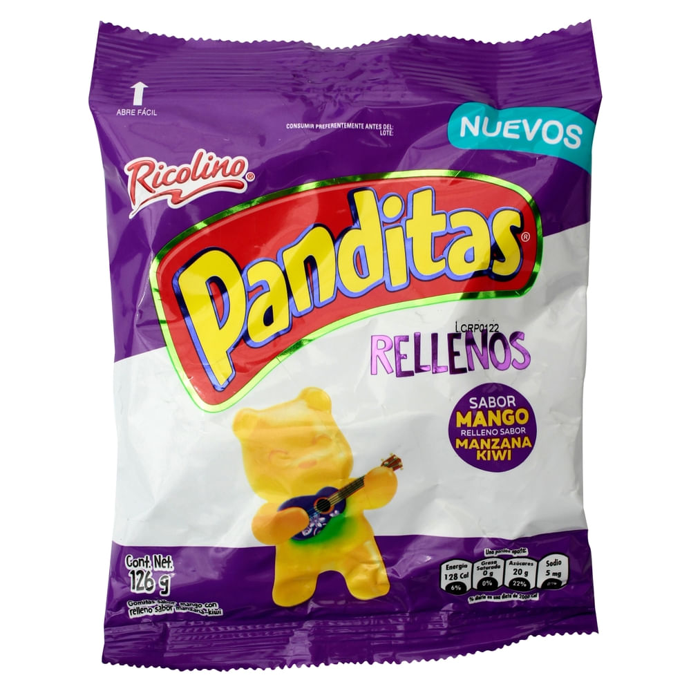 Comprar Gomitas Ricolino Panditas Rellenos - 126 g | Walmart Guatemala