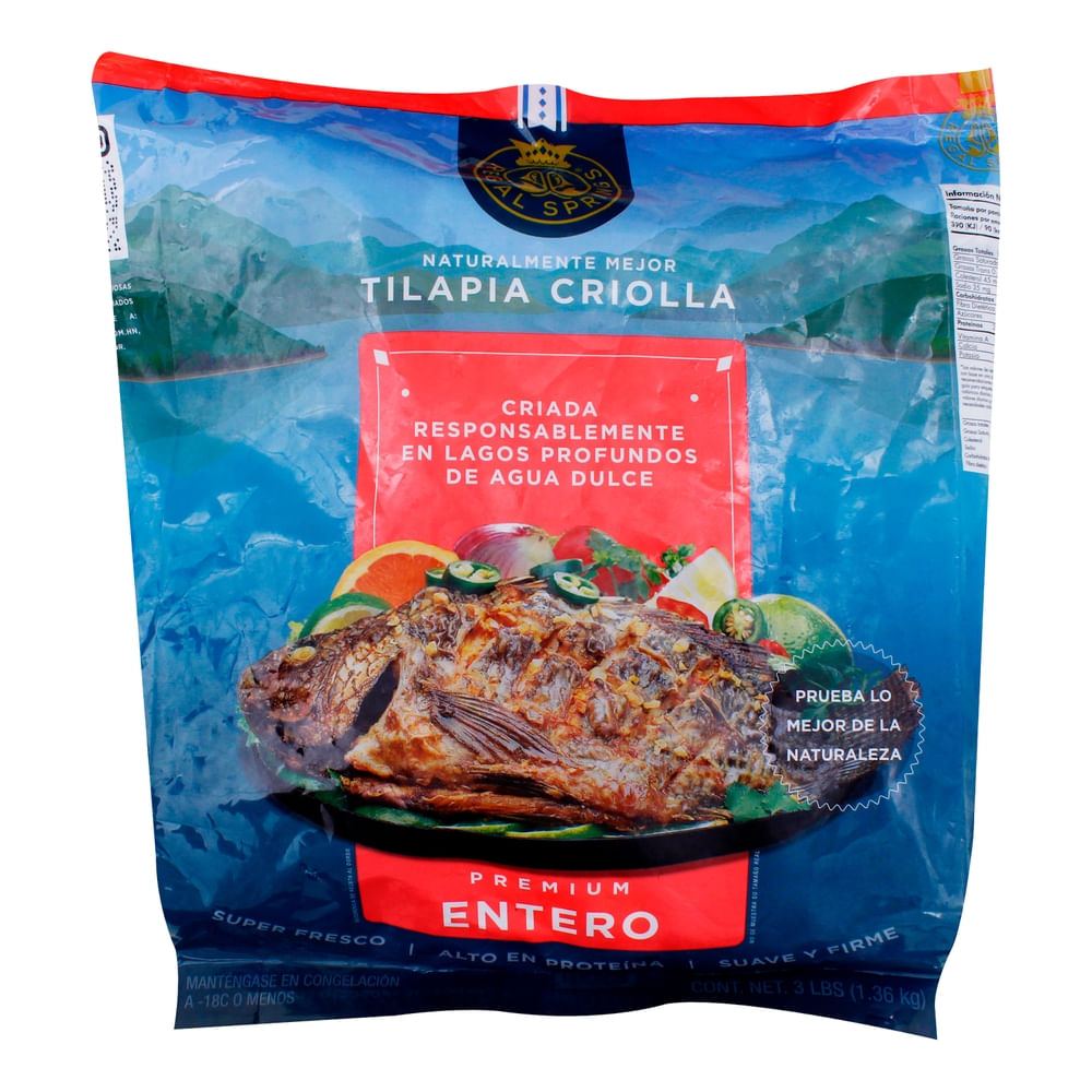 Comprar Mojarra Tilapia Criollo Entera - 3 lb | Walmart Guatemala