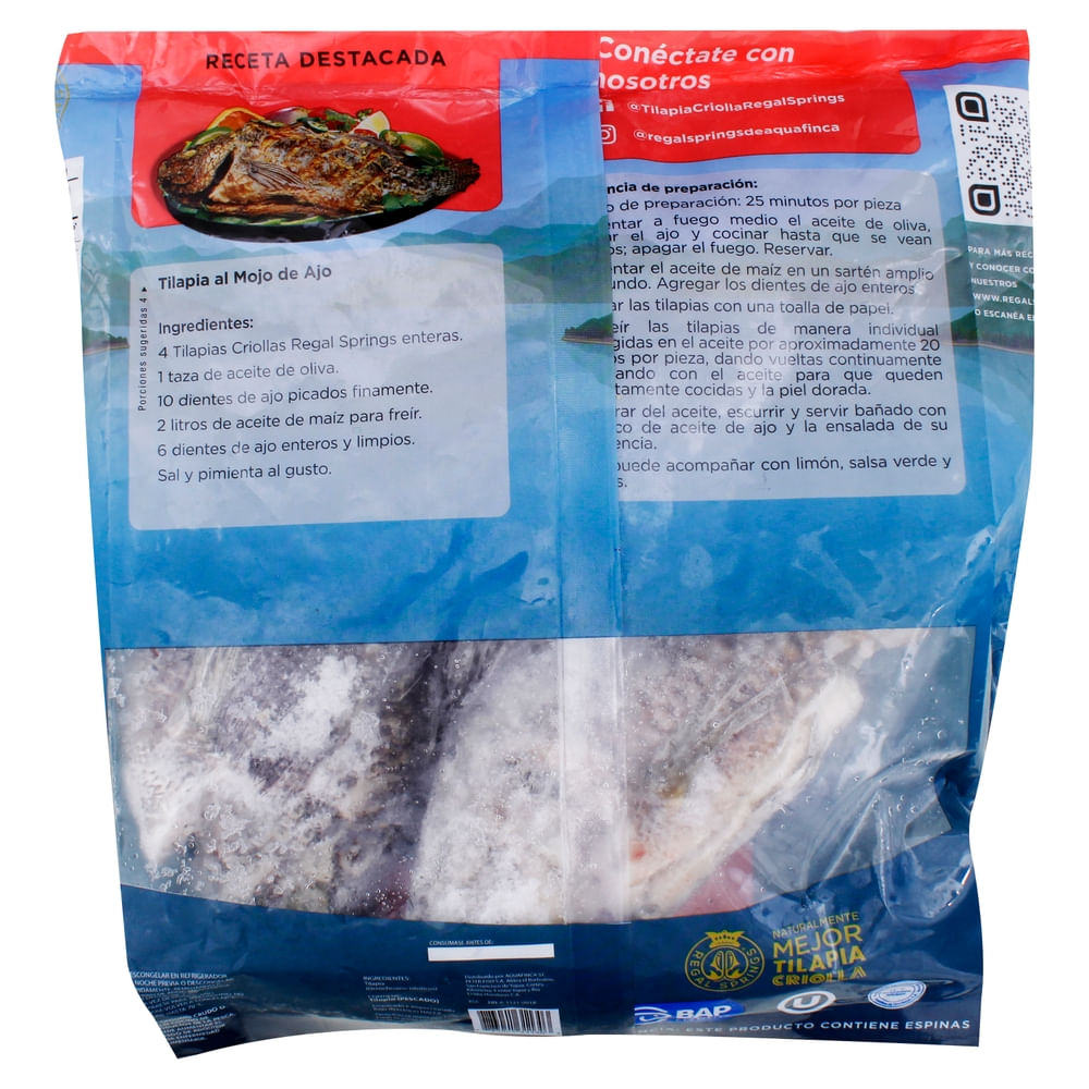 Comprar Mojarra Tilapia Criollo Entera - 3 lb | Walmart Guatemala