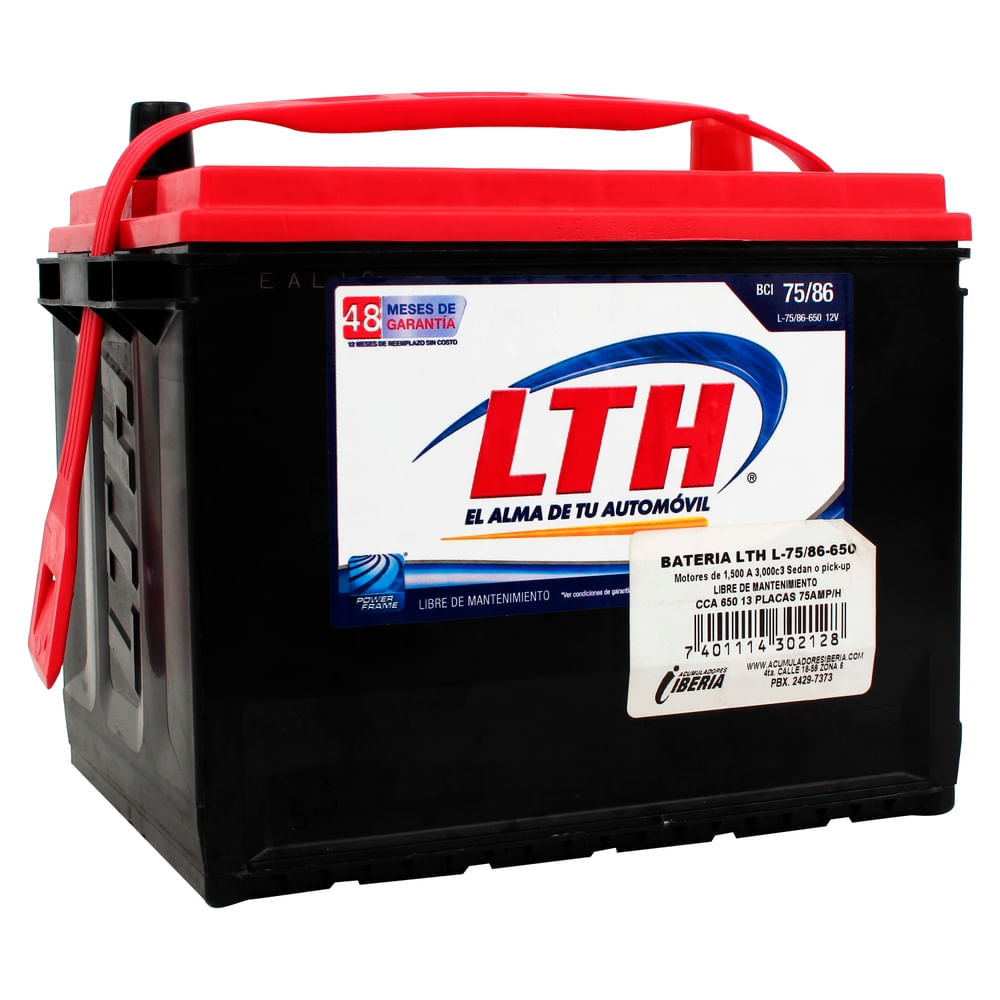 Comprar Batería Lth Para Automóvil L-75/86-650 | Walmart Guatemala - Walmart | Guatemala