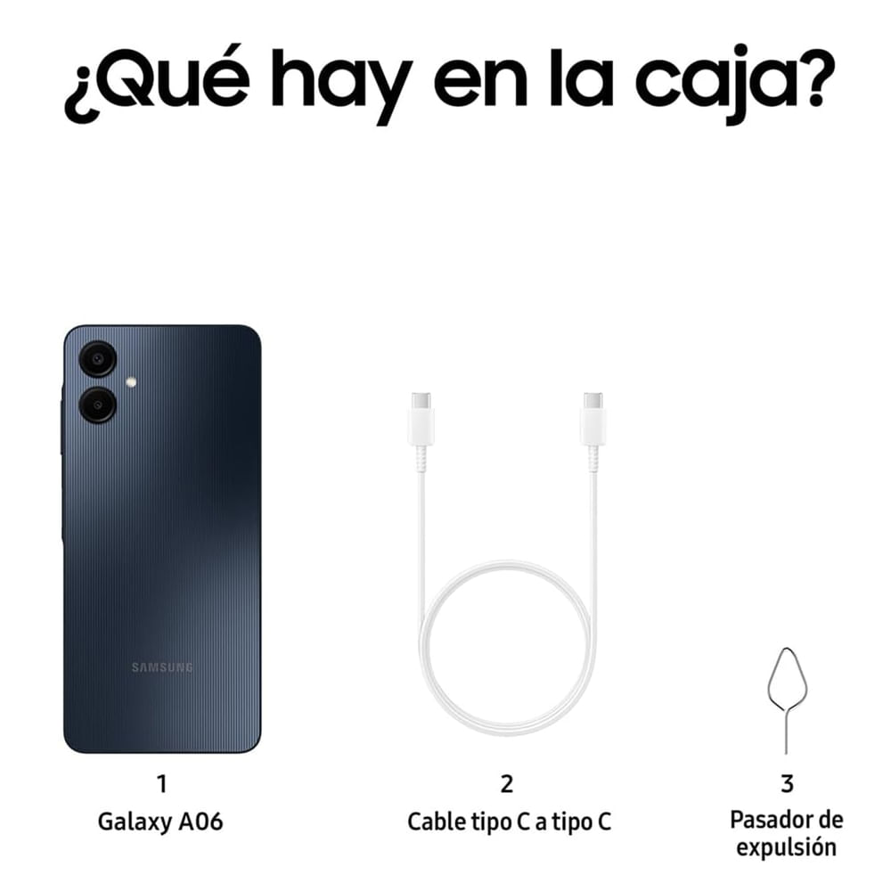 Comprar Celular Samsung A06 4GB 64GB | Walmart Guatemala - Walmart ...
