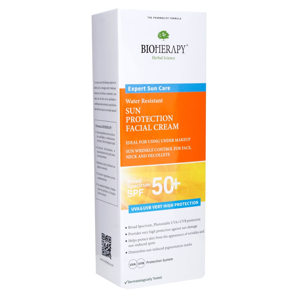 Comprar Dermatología Bioherapy Sun Protection Facial Cream Spf 75 ml ...