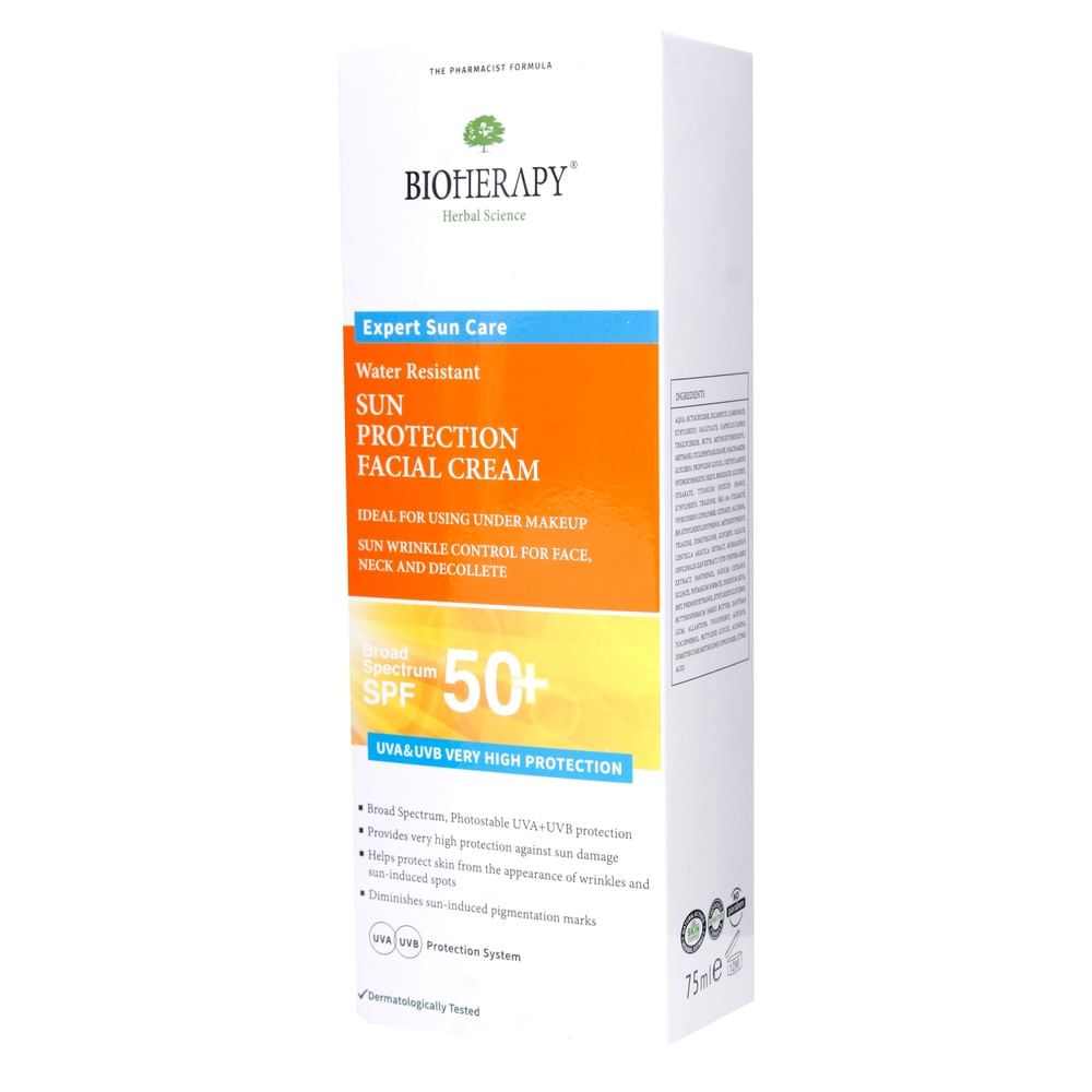 Comprar Dermatología Bioherapy Sun Protection Facial Cream Spf 75 ml ...