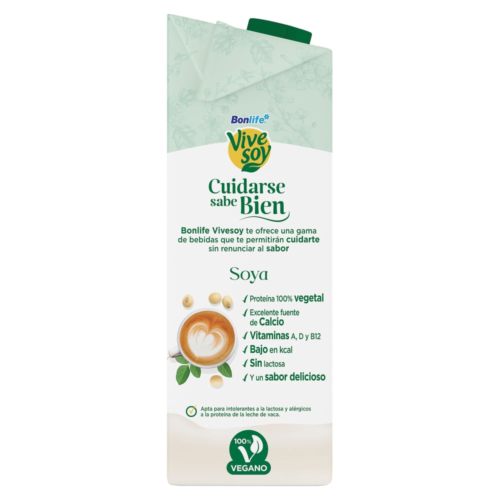 Bebida de Soya Vive Soy Sabor Natural 1000ml - Walmart | Guatemala