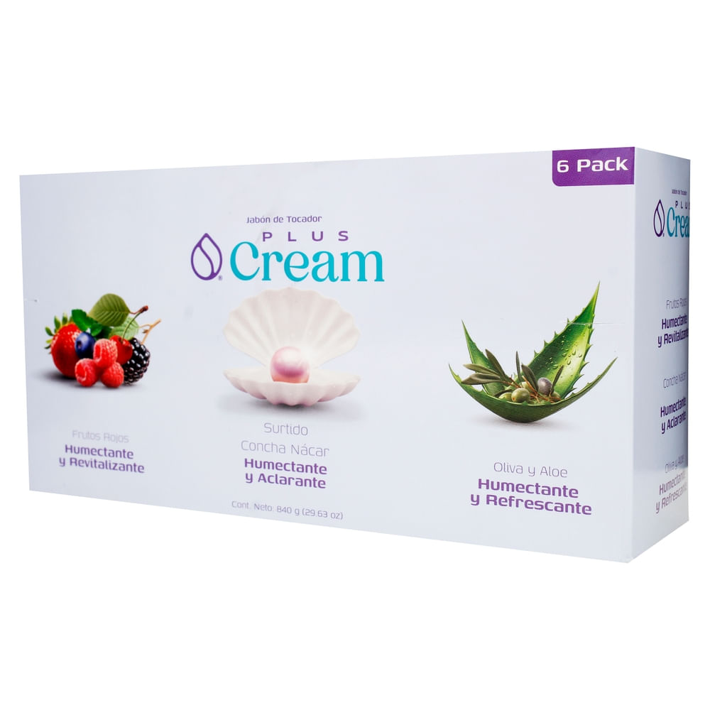 Comprar Jabón Tocador Plus Cream Surtido - 840 g | Walmart Guatemala ...